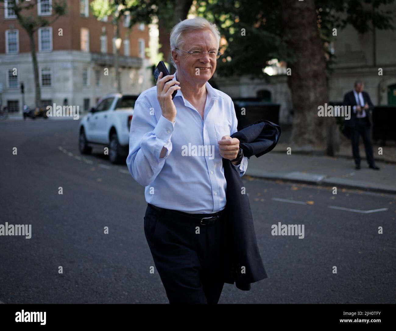 London, UK. 14th July, 2022. Conservative MP DAVID DAVIS is seen in ...