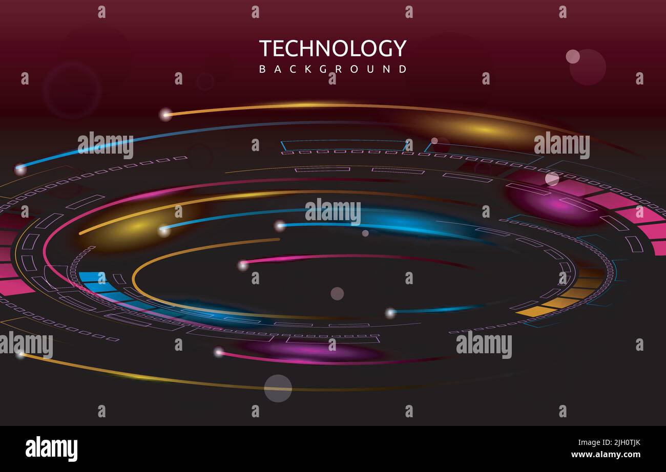 Technology evolution background hi-res stock photography and images - Alamy