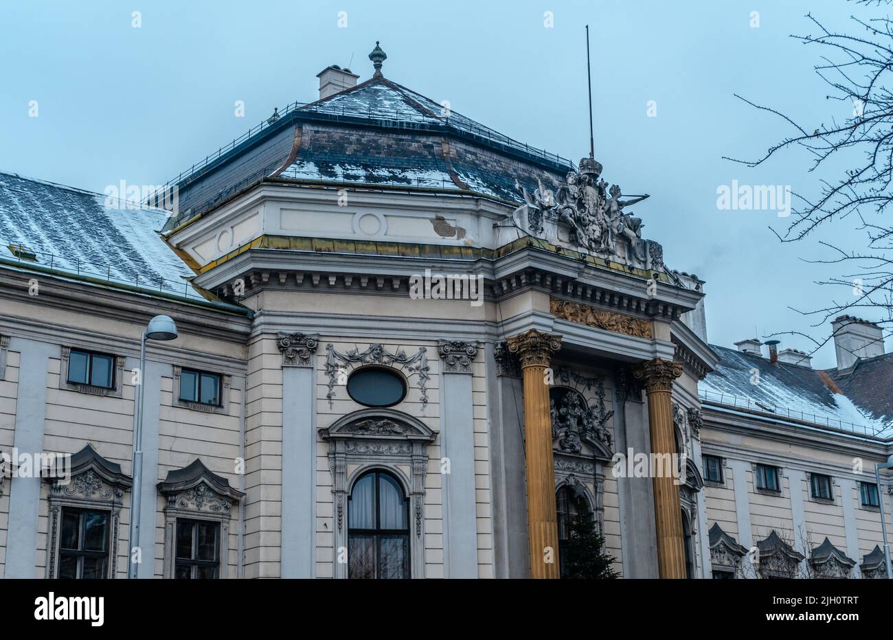 The exterior of Volkstheater building Stock Photo - Alamy