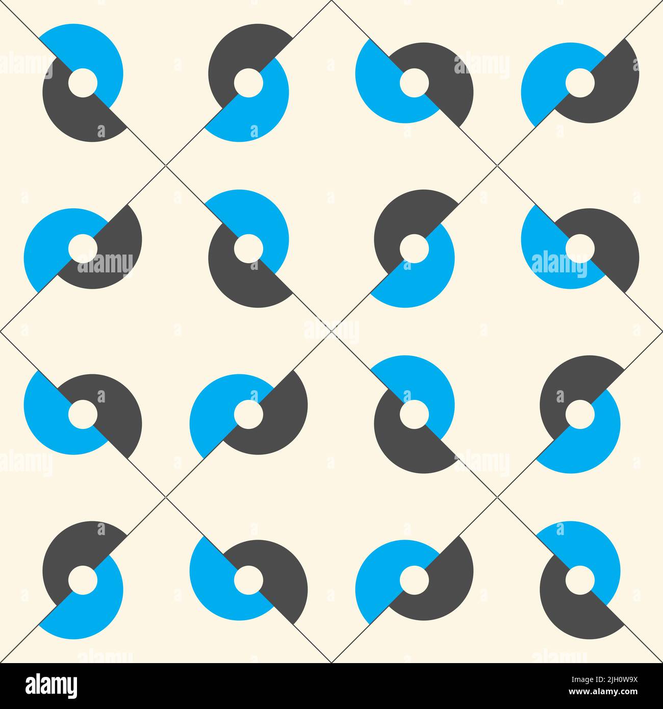 Seamless Swatch Pattern. Monochrome Regular Background. Vector ...