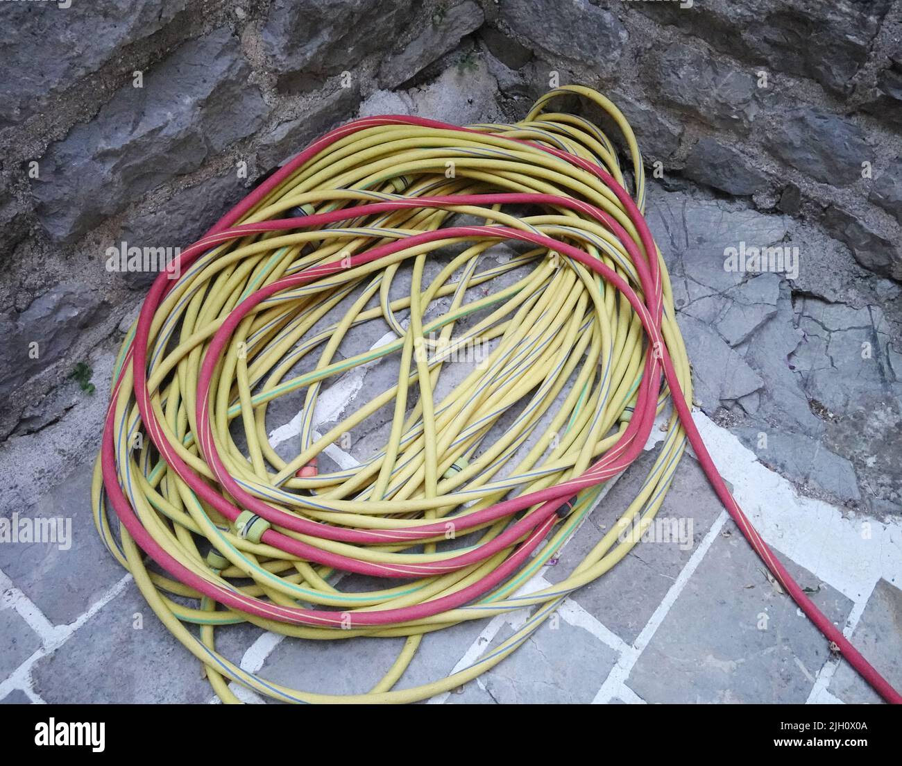Long hose pipe hi-res stock photography and images - Alamy