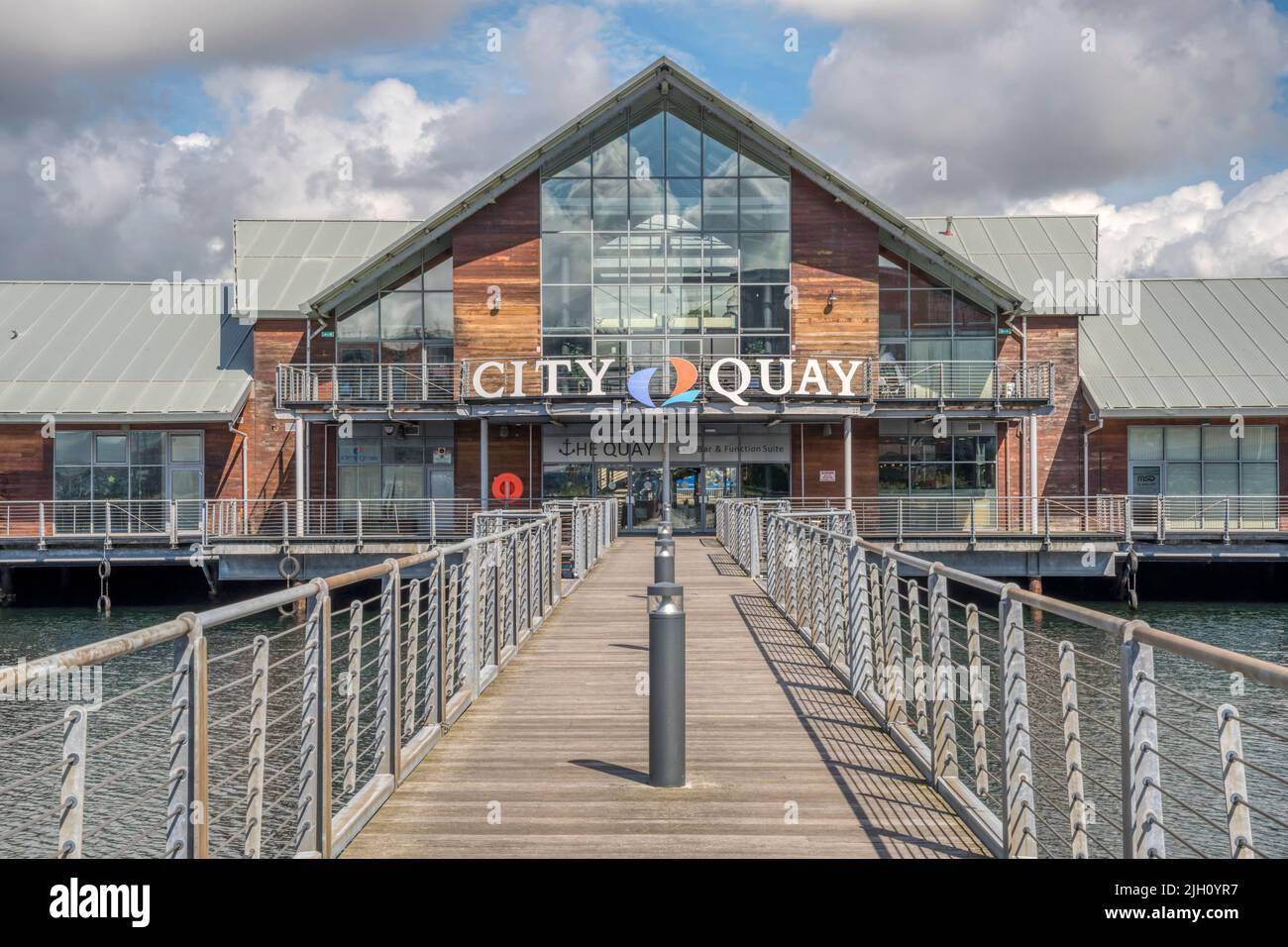 City Quay is a retail, leisure and hotel development around the former ...