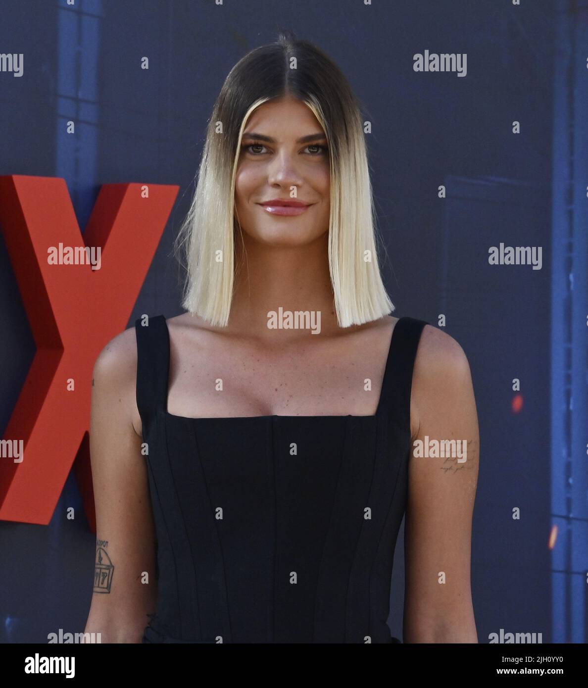 Los Angeles, United States. 14th July, 2022. Actress Laura Giurcanu ...