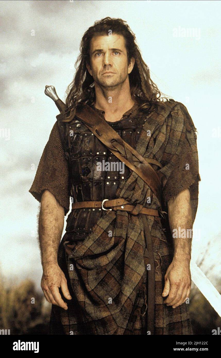 MEL GIBSON, BRAVEHEART, 1995 Stock Photo - Alamy