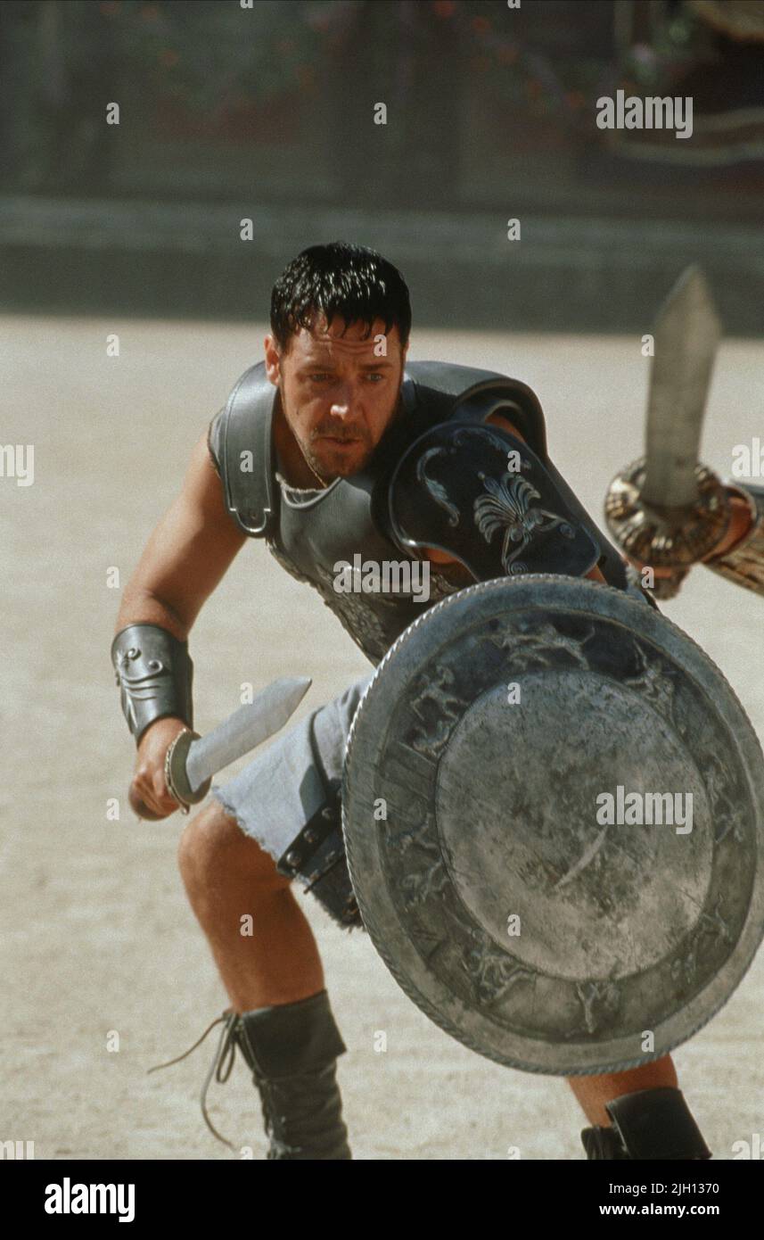 RUSSELL CROWE, GLADIATOR, 2000 Stock Photo - Alamy