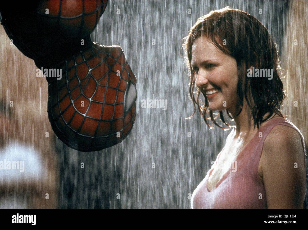 Spiderman Kirsten Dunst Rain