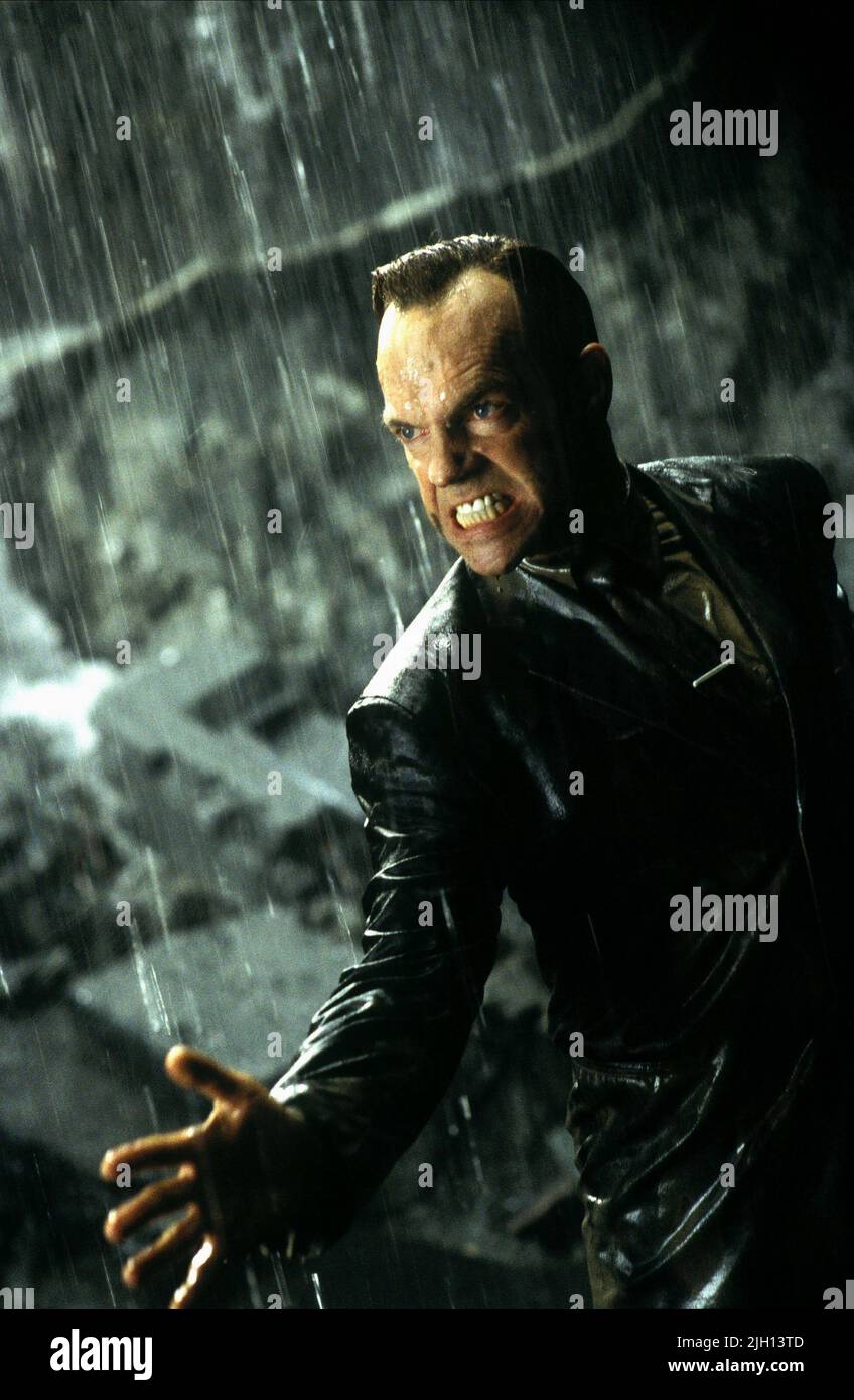 HUGO WEAVING, THE MATRIX REVOLUTIONS, 2003 Stock Photo - Alamy