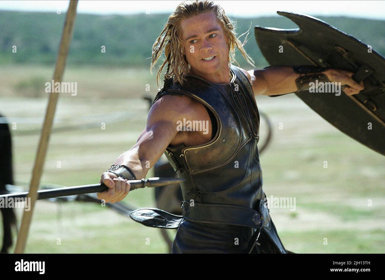 BRAD PITT, TROY, 2004 Stock Photo - Alamy