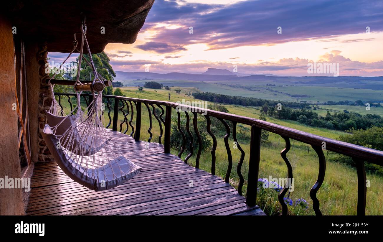 Drakensberg Giant Castle South Africa, Lodge in the mountains during ...