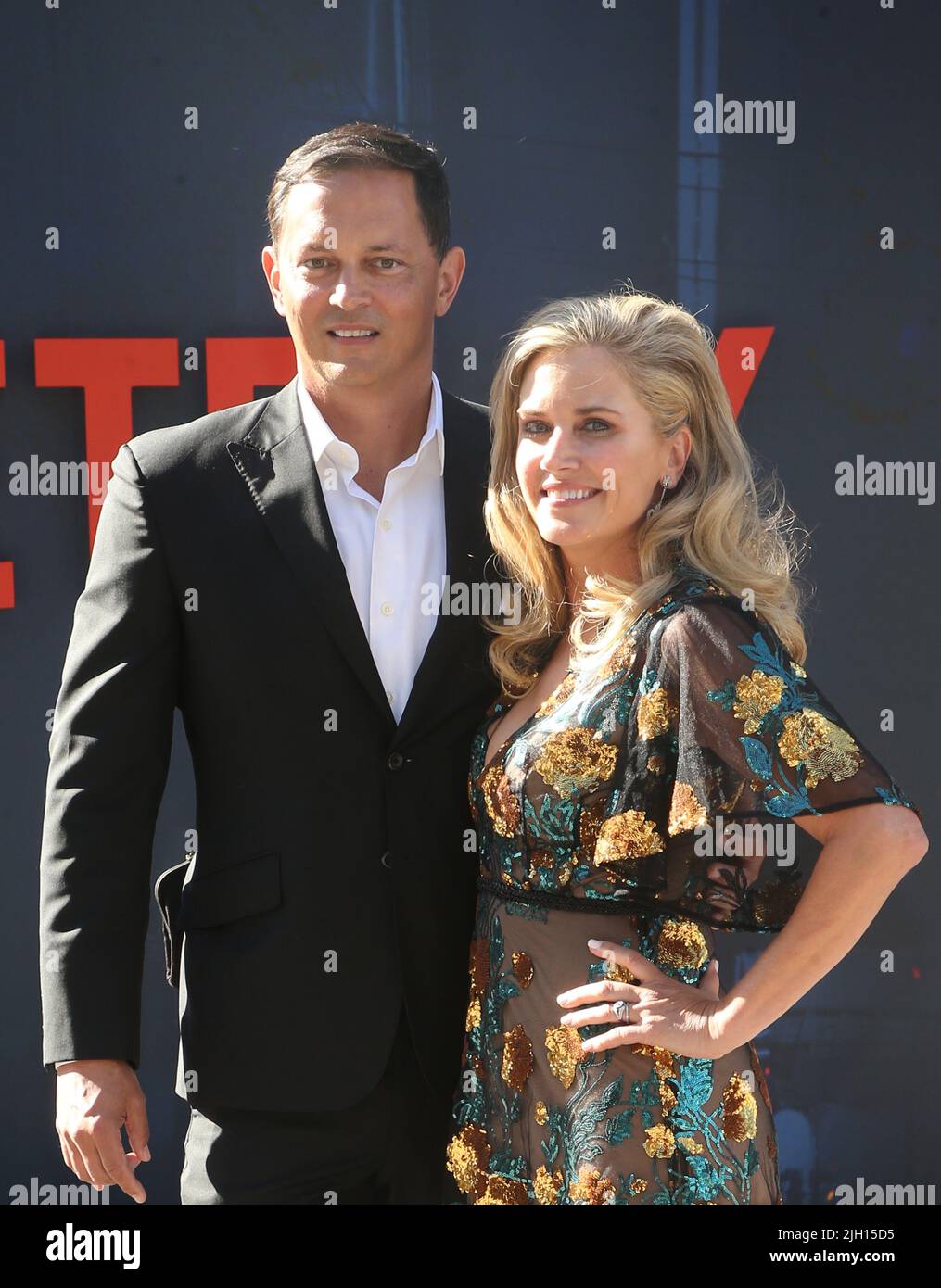 13 July 2022 - Hollywood, California - Mark Greaney, Allison Wilson ...