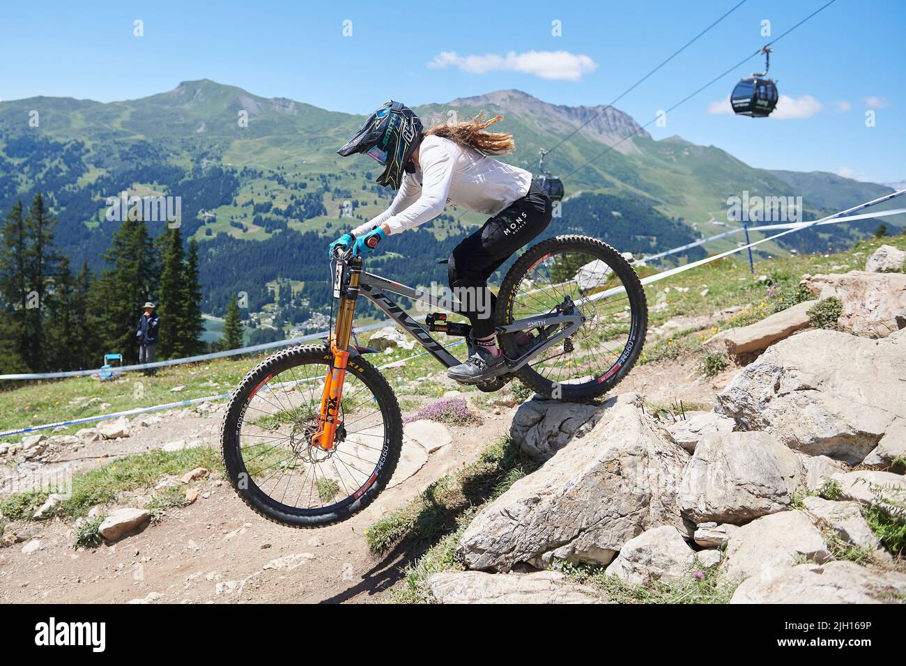 Lenzerheide, Schweiz. 8. Juli 2022. Kalani Muirhead während der ...