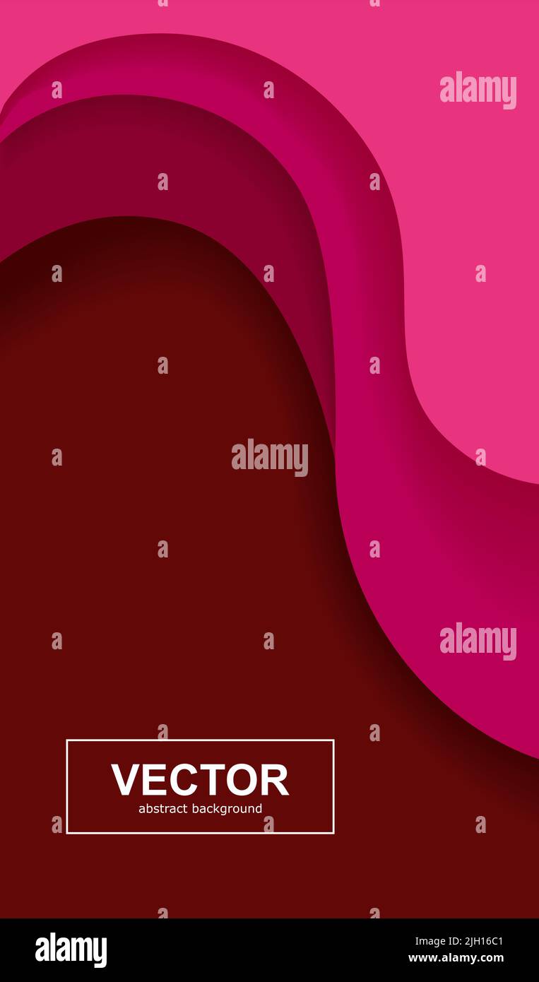 Dark red vertical abstract design template backdrop Stock Vector Image ...