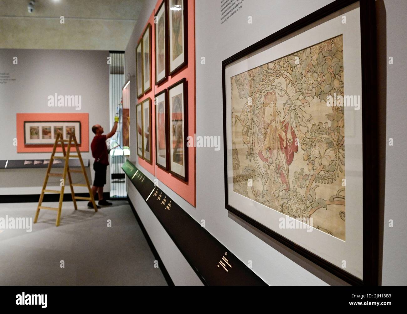 Alphonse mucha family hi-res stock photography and images - Alamy