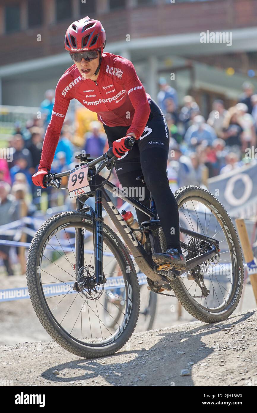 Lenzerheide, Schweiz. 10. Juli 2022. Faranak PARTOAZAR während des ...