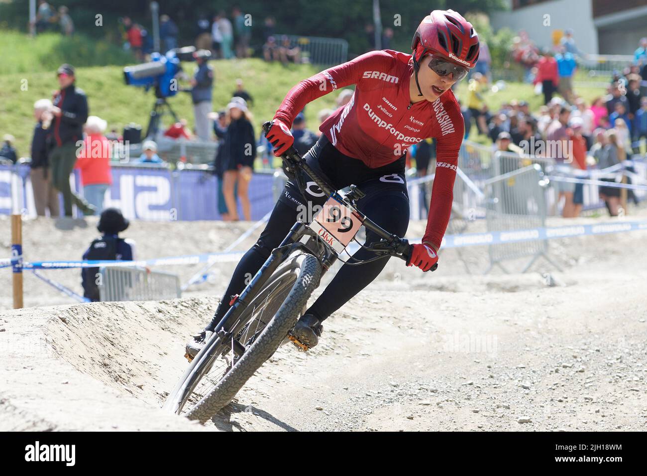 Lenzerheide, Schweiz. 10. Juli 2022. Faranak PARTOAZAR während des ...