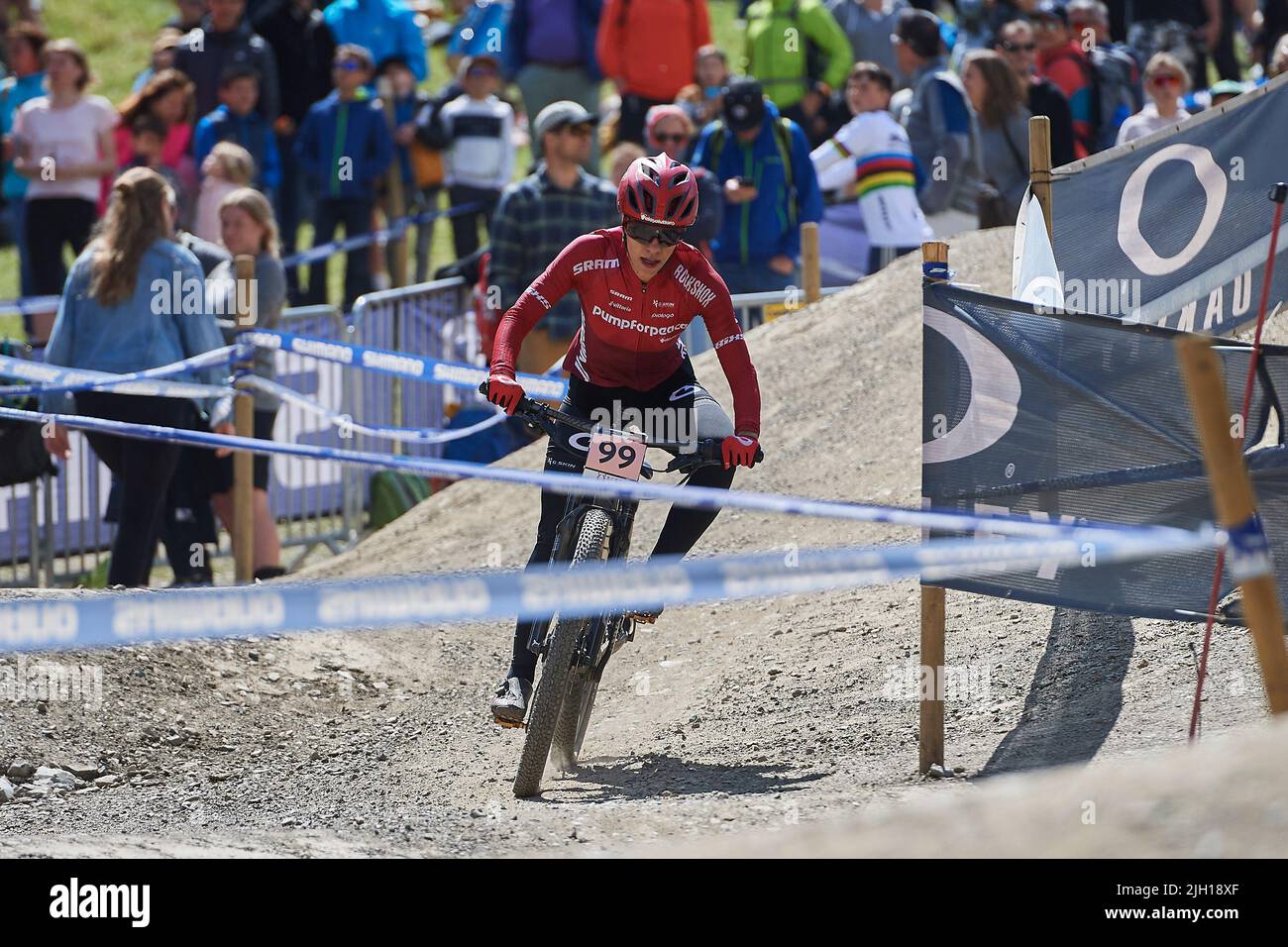 Lenzerheide, Schweiz. 10. Juli 2022. Faranak PARTOAZAR während des ...