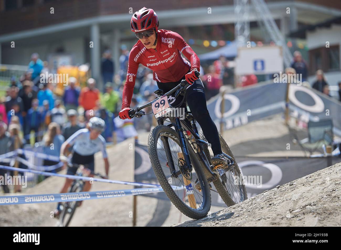 Lenzerheide, Schweiz. 10. Juli 2022. Faranak PARTOAZAR während des ...