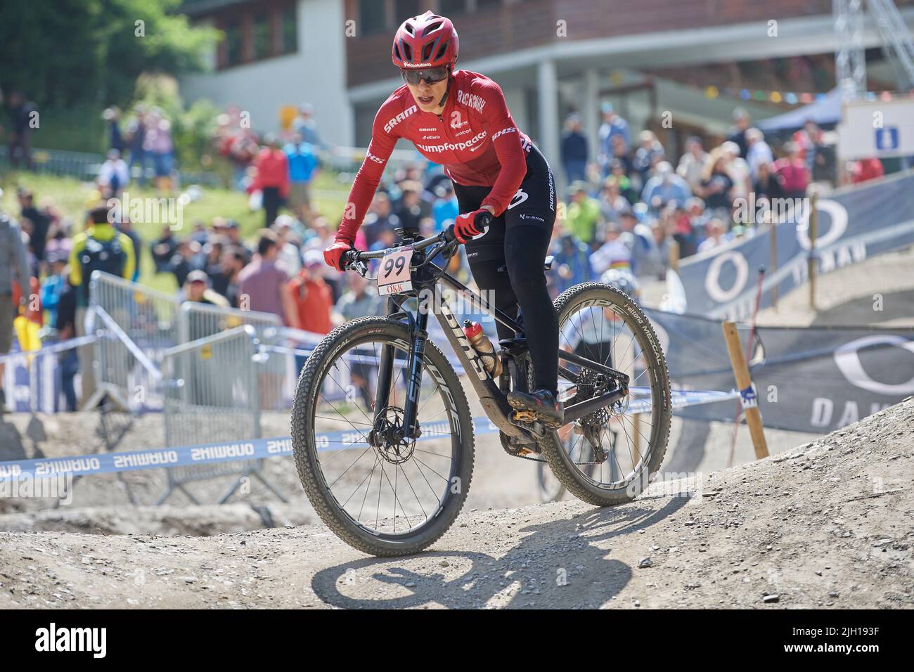 Lenzerheide, Schweiz. 10. Juli 2022. Faranak PARTOAZAR während des ...