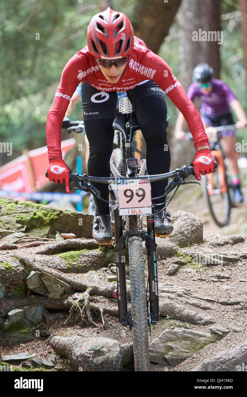 Lenzerheide, Schweiz. 10. Juli 2022. Faranak PARTOAZAR während des ...