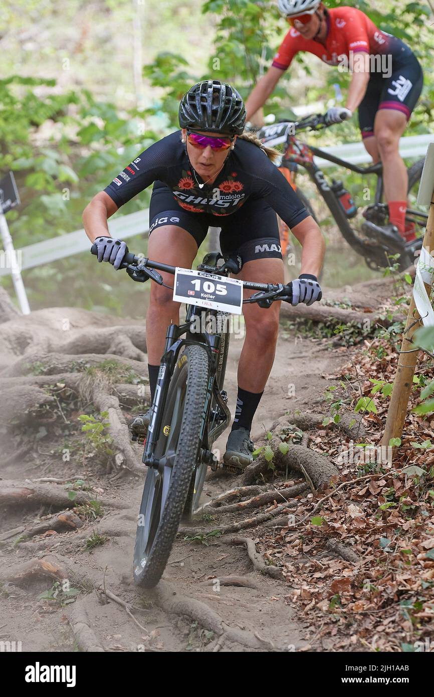 Chur, Schweiz. 24. April 2022. Koller Nicole SUI (Ghost Factory Racing ...