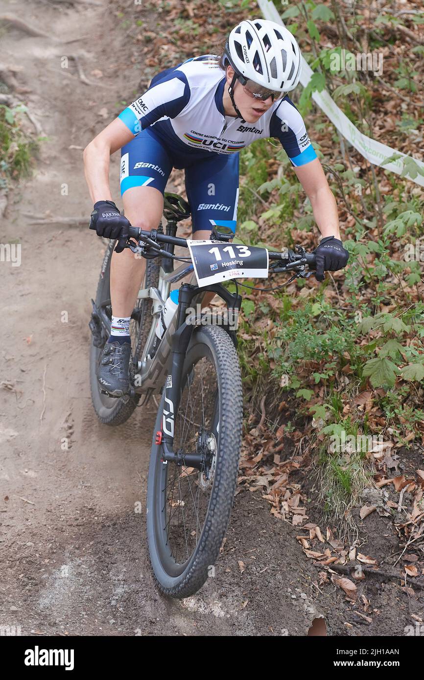 Chur, Schweiz. 24. April 2022. Hosking Katherine AUS während des Cross ...