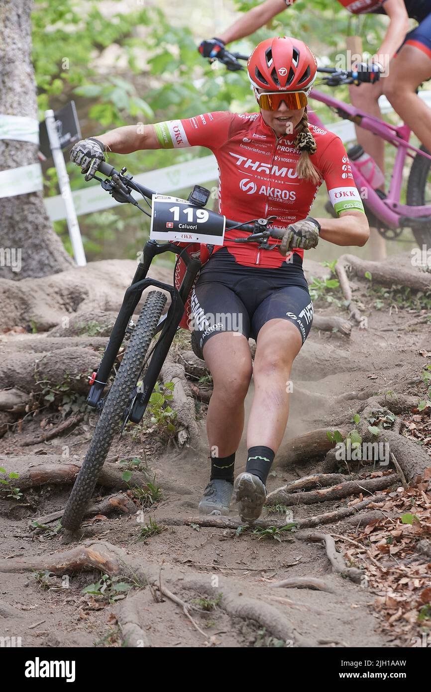 Chur, Schweiz. 24. April 2022. Caluori Ginia SUI (Thömus Akros ...