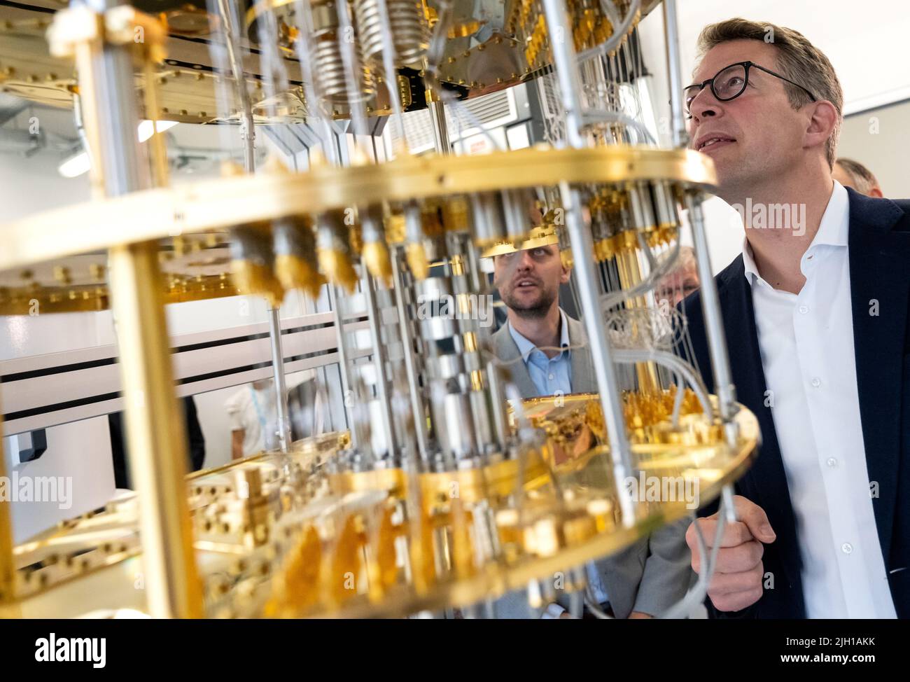 Garching, Germany. 14th July, 2022. Markus Blume (CSU), Minister of ...