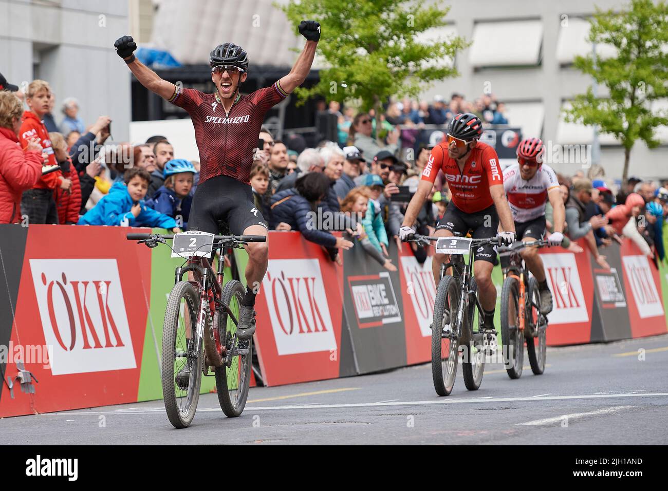 Chur, Schweiz. 24. April 2022. Sarrou Jordan FRA (Specialized Factory ...