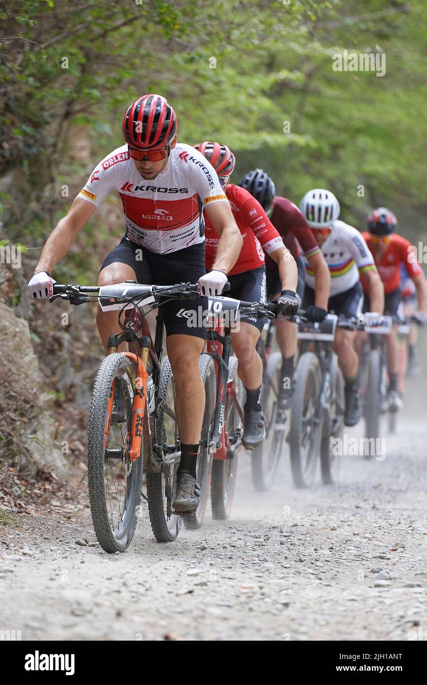 Chur, Schweiz. 24. April 2022. Litscher Thomas SUI (KROSS ORLEN Cycling ...