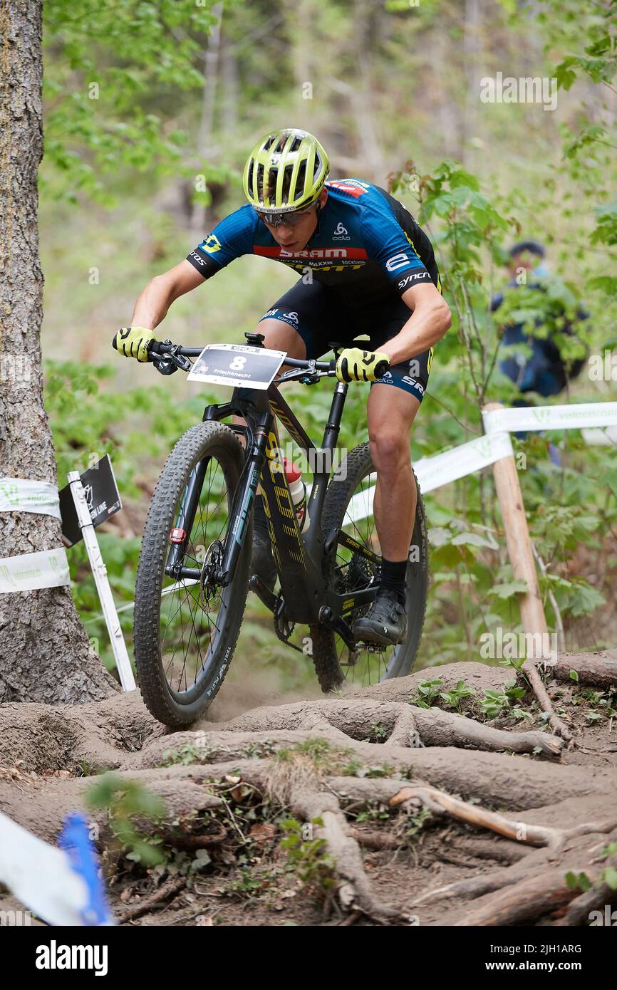 Andri frischknecht mountain bike hi-res stock photography and images ...