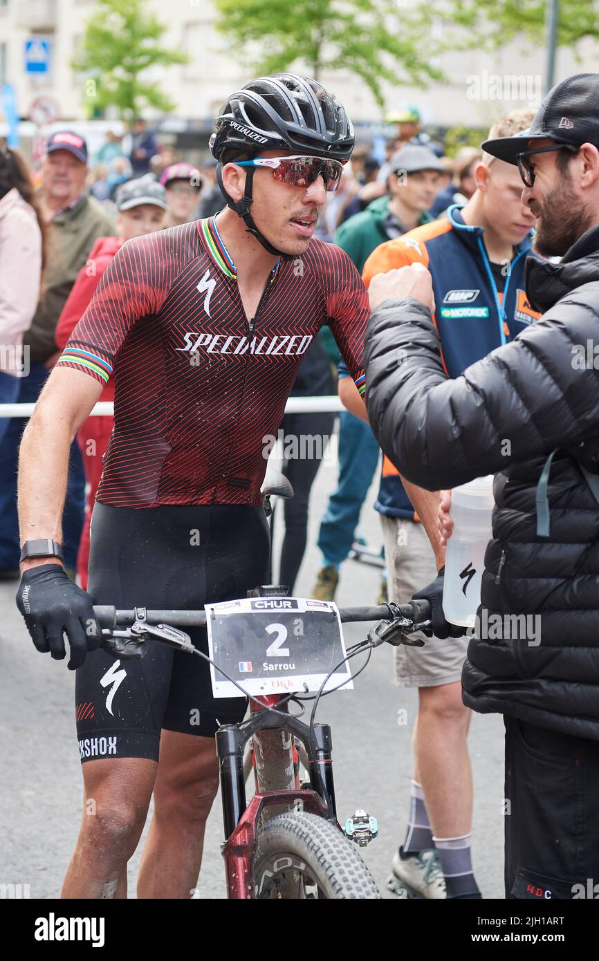 Chur, Schweiz. 24. April 2022. Sarrou Jordan FRA (Specialized Factory ...