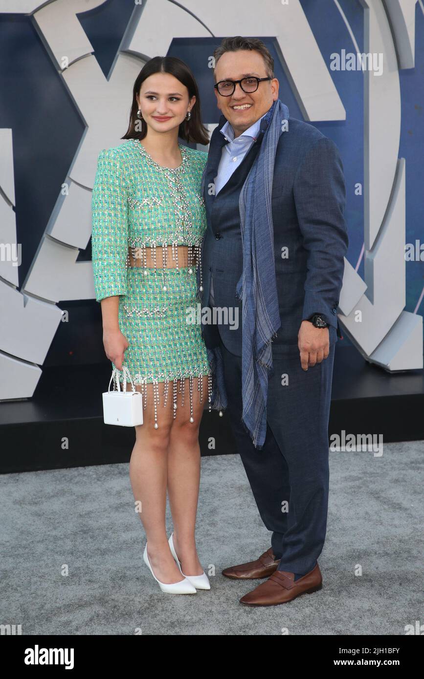 13 July 2022 - Hollywood, California - Ava Russo, Joe Russo,, World ...