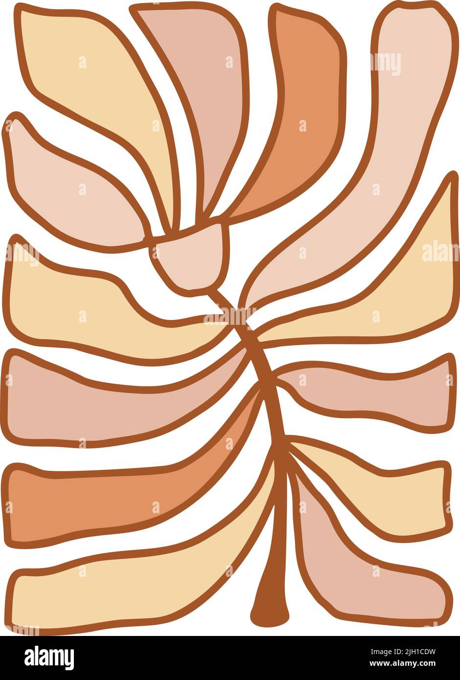 70s pattern in decoration Cut Out Stock Images & Pictures - Alamy