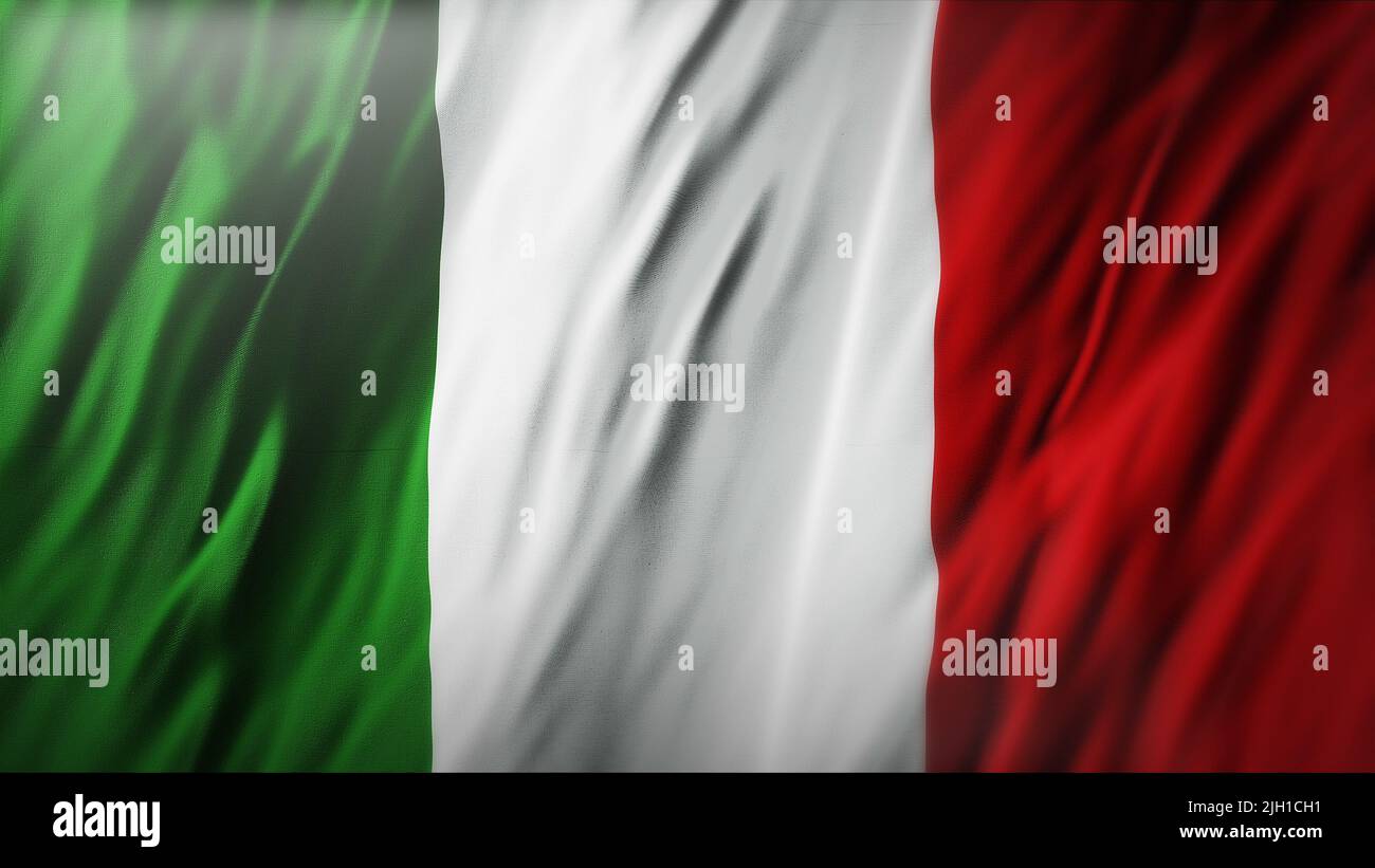 3d realistic national italy hi-res stock photography and images - Alamy