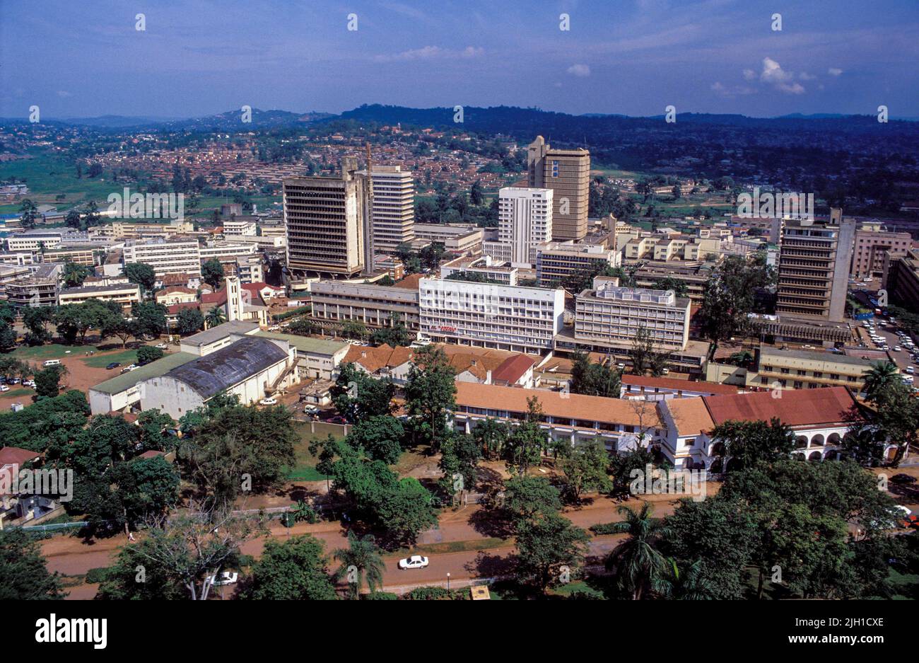 Aerial view kampala hi-res stock photography and images - Alamy