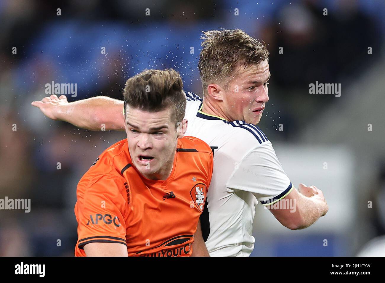Joe Gelhardt of Leeds United celebrates after scoring ` Stock Photo - Alamy