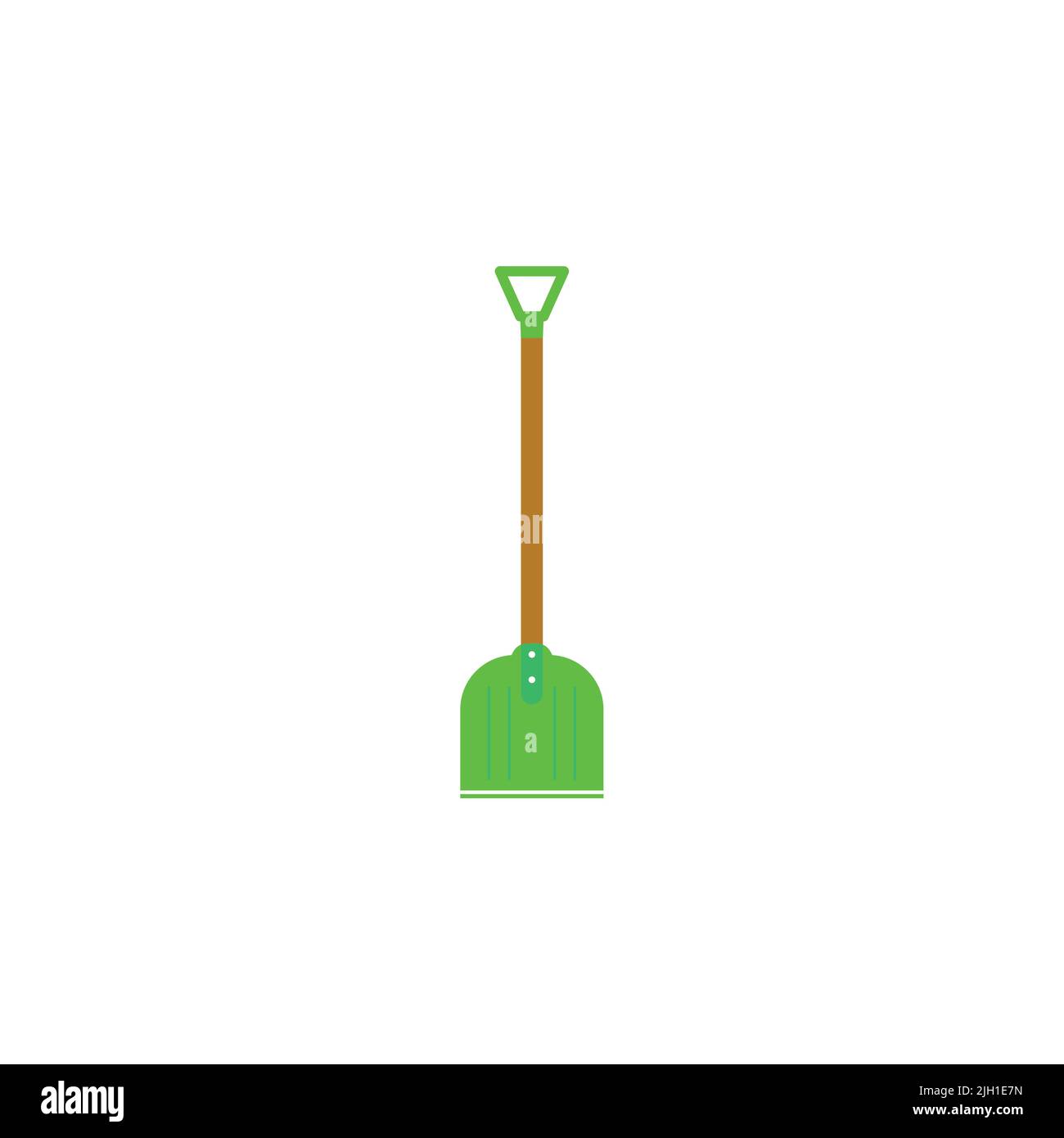 Shovel color Icon Vector Design Template. Editable Stroke. Shovel icon ...