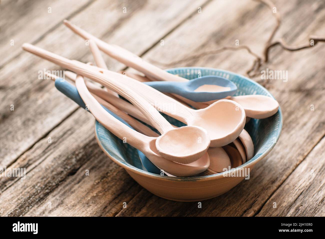 Pottery Craft Hobby Art Ceramics Handmade Kitchenware Concept Stock ...