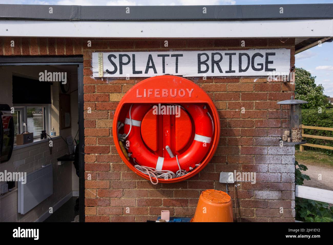 Splatt bridge sign hi-res stock photography and images - Alamy