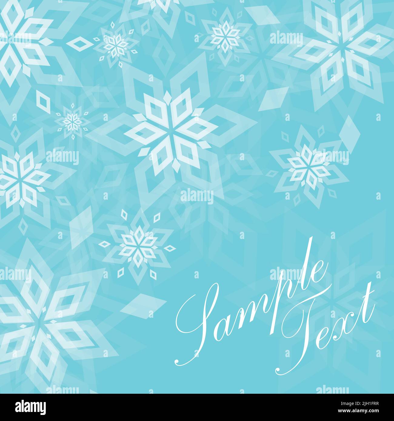 Vector sky blue frame corner border pattern background Stock Vector ...