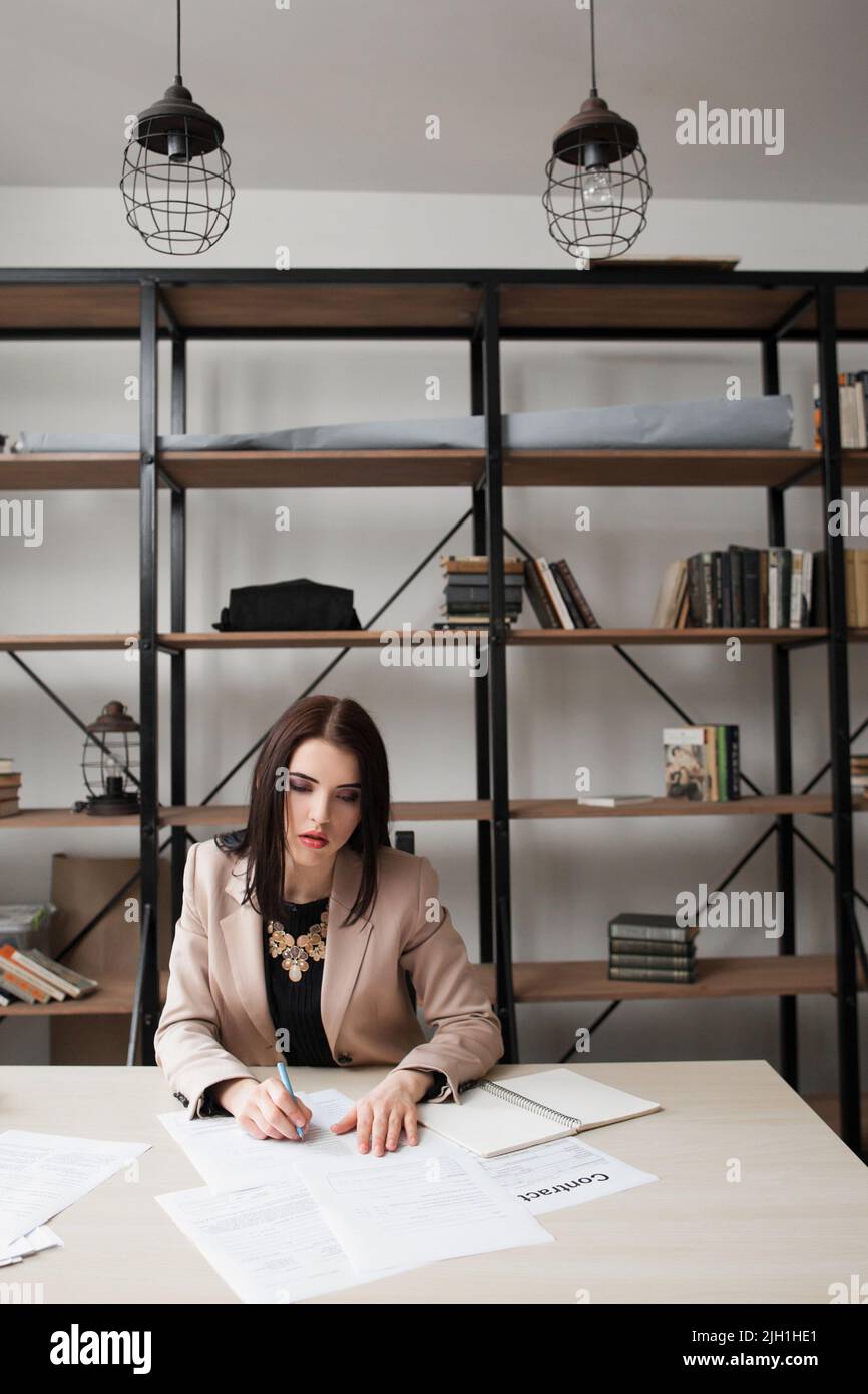 Business Paperwork Bureaucracy Stock Photo - Alamy