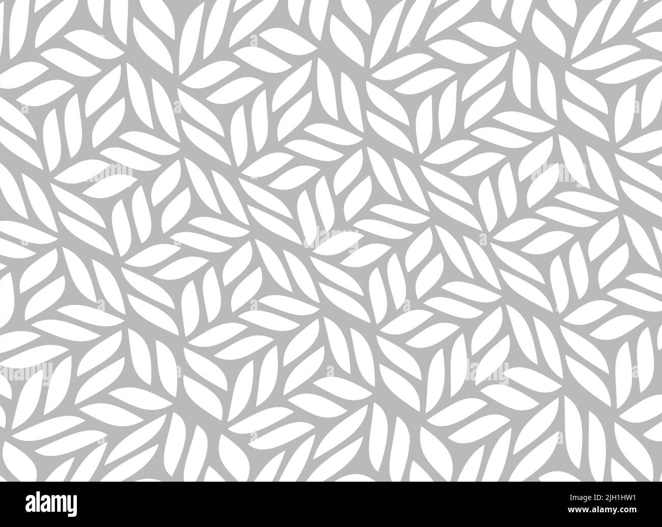 abstract gray white rectangle, retro styled leaf pattern, geometric ...