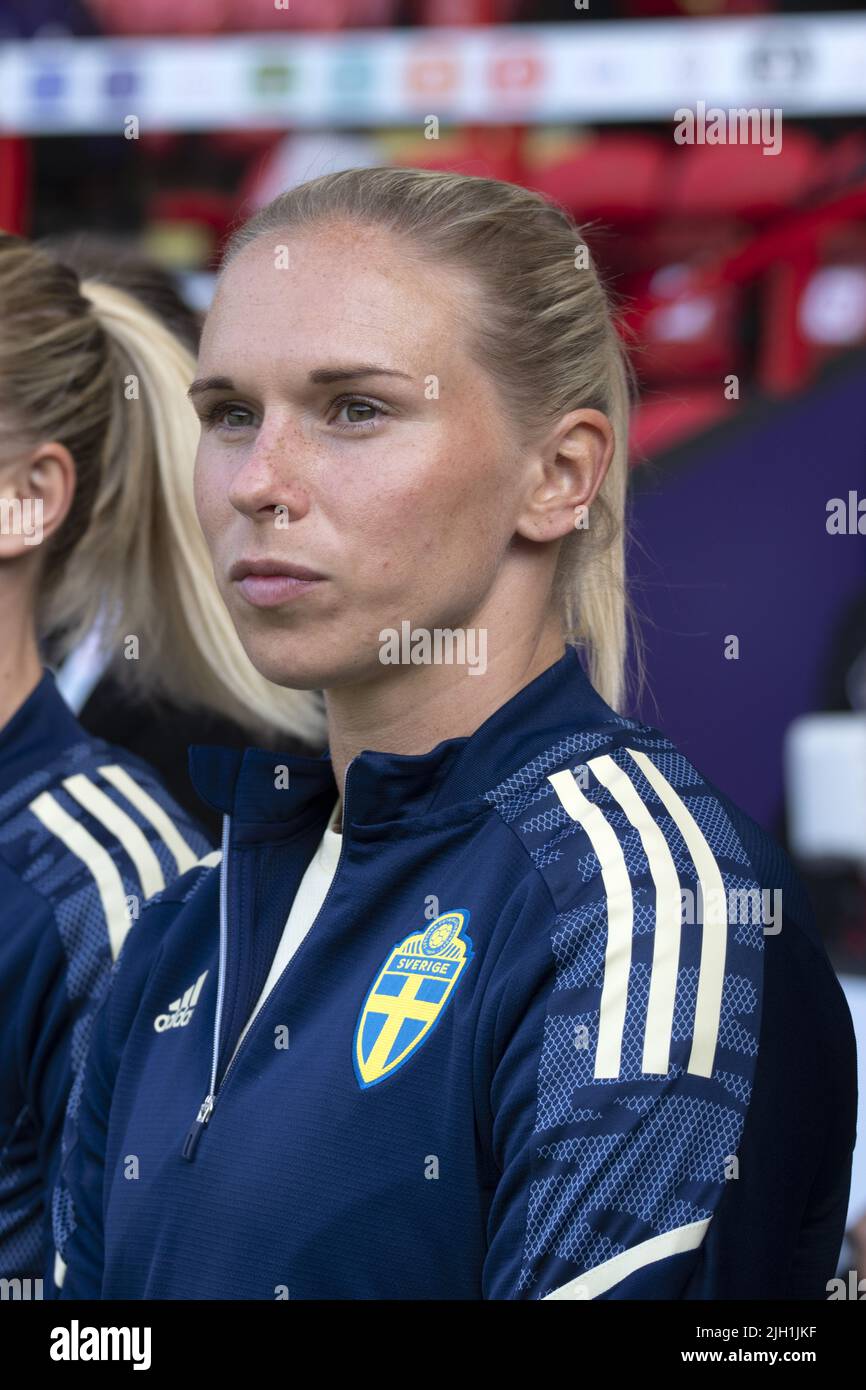 Jonna Andersson (Sweden Women) during the Uefa Women s Euro England ...