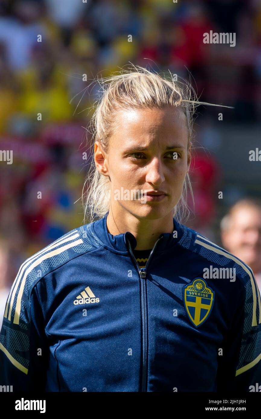 Amanda Ilestedt (Sweden Women) during the Uefa Women s Euro England ...