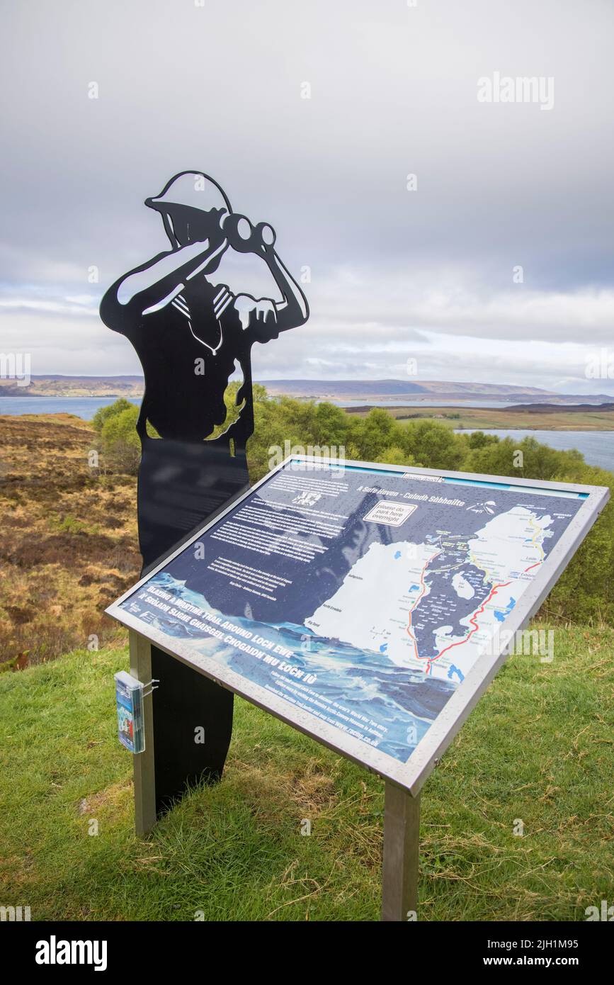 loch ewe is a deep sea loch in wester ross scotland that was a ...