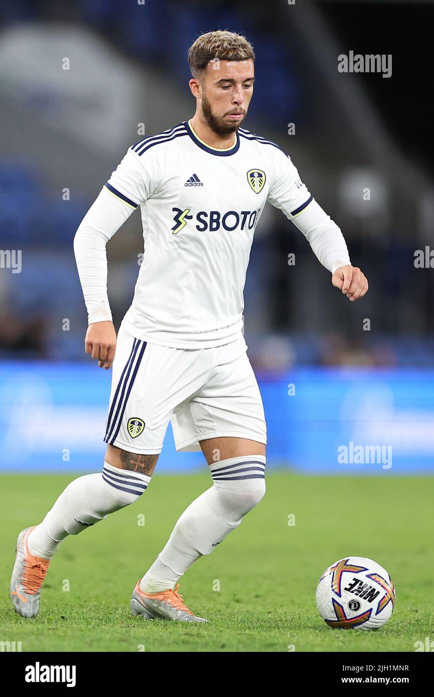 Sam Greenwood of Leeds United is seen with the ball Stock Photo - Alamy