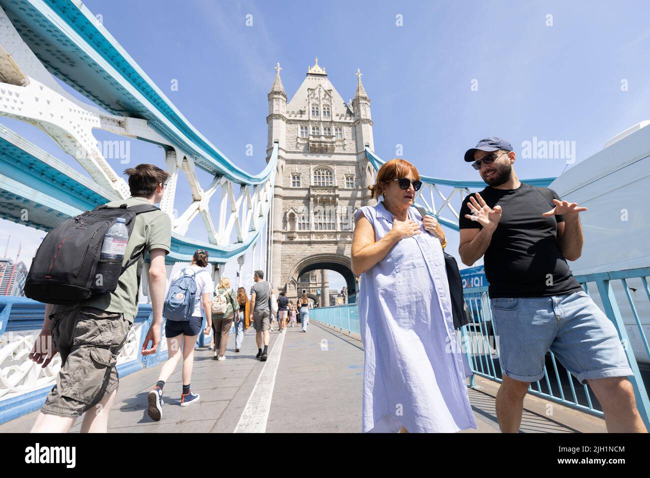 Walk across tower bridge hi-res stock photography and images - Alamy