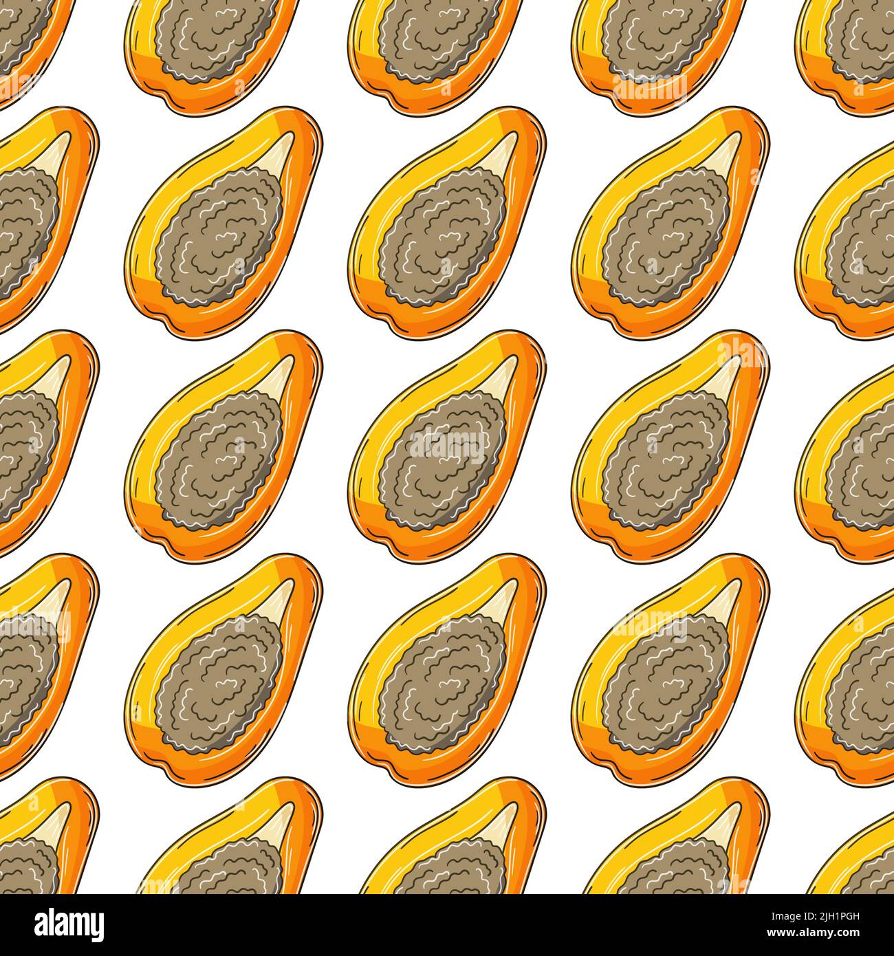 Baby papaya Stock Vector Images - Alamy