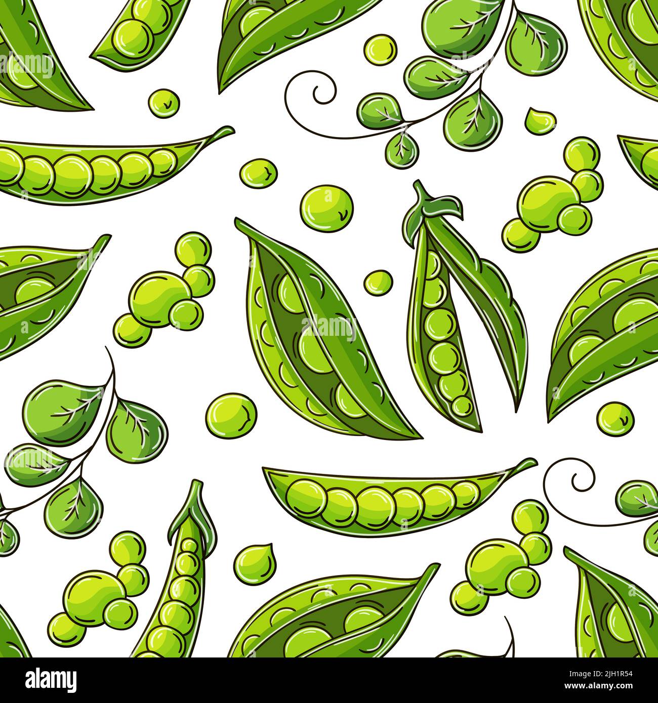 Can of sweet peas Stock Vector Images - Alamy