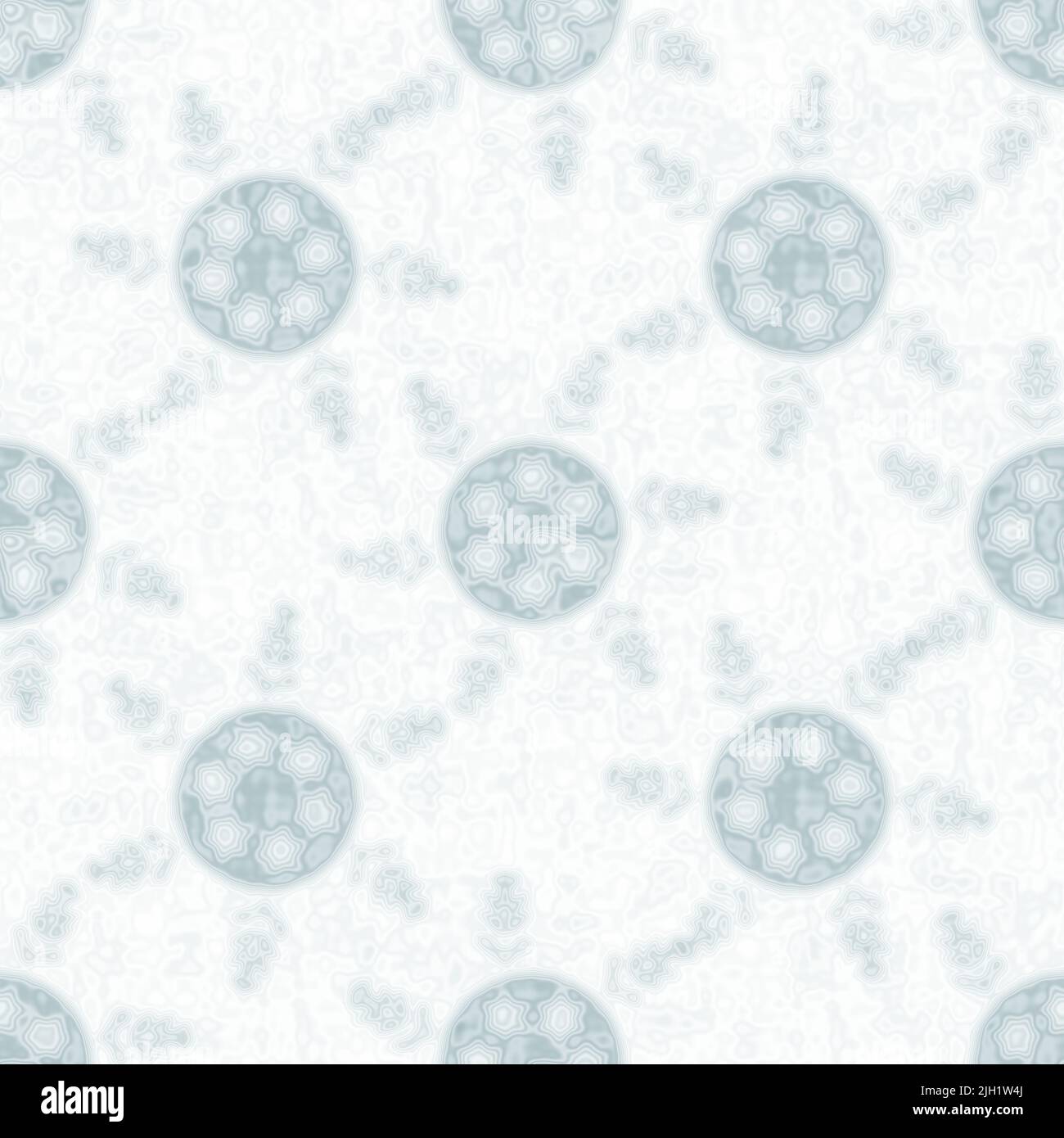 Soft ice blue snow flake pattern background. Simple minimal frosty blur ...